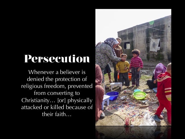 Introduction to Persecution and the Perseucted CHurch