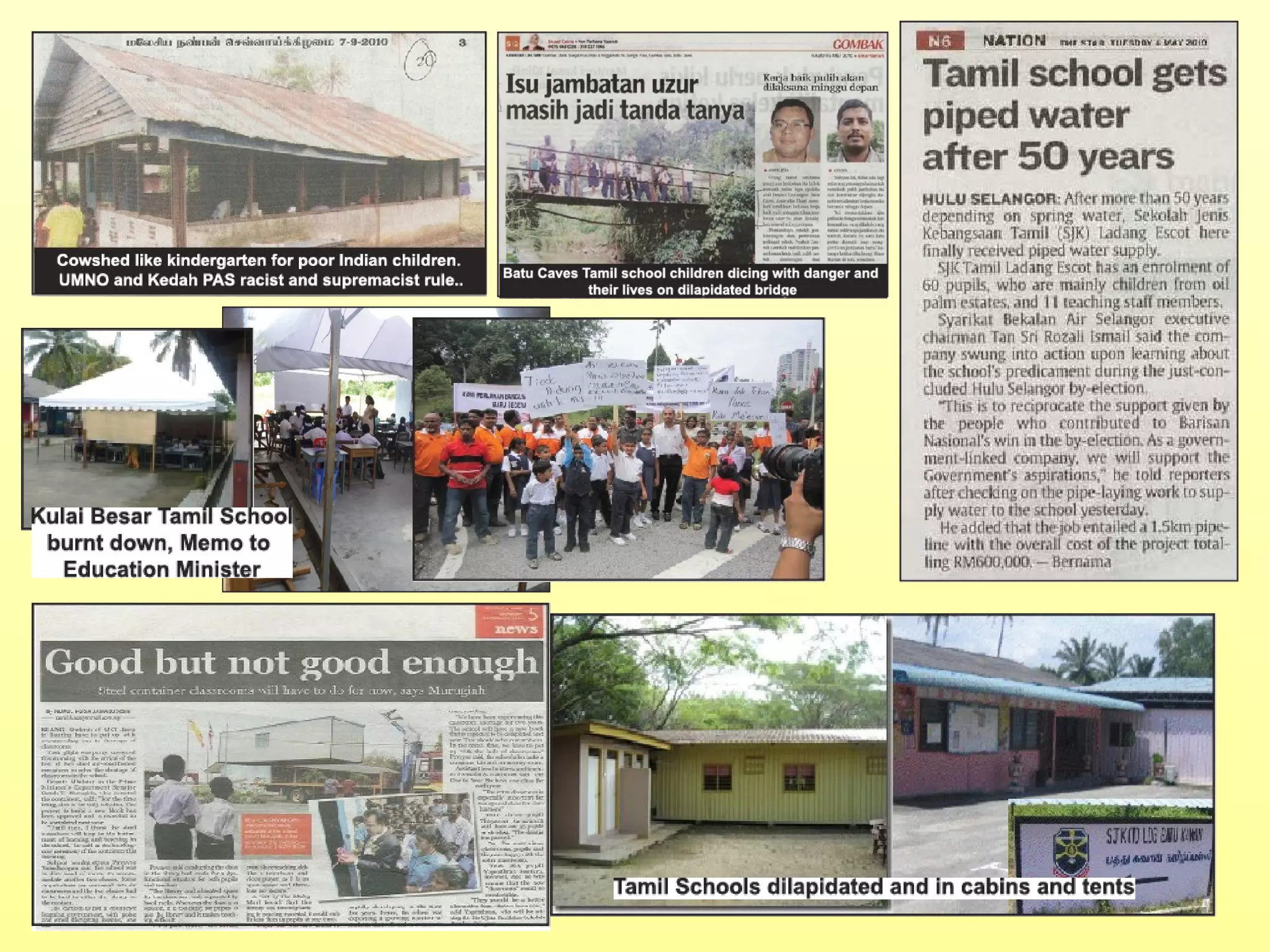 Persecution of malaysian hindus by a presentation by Waytha Moorthy | PPT