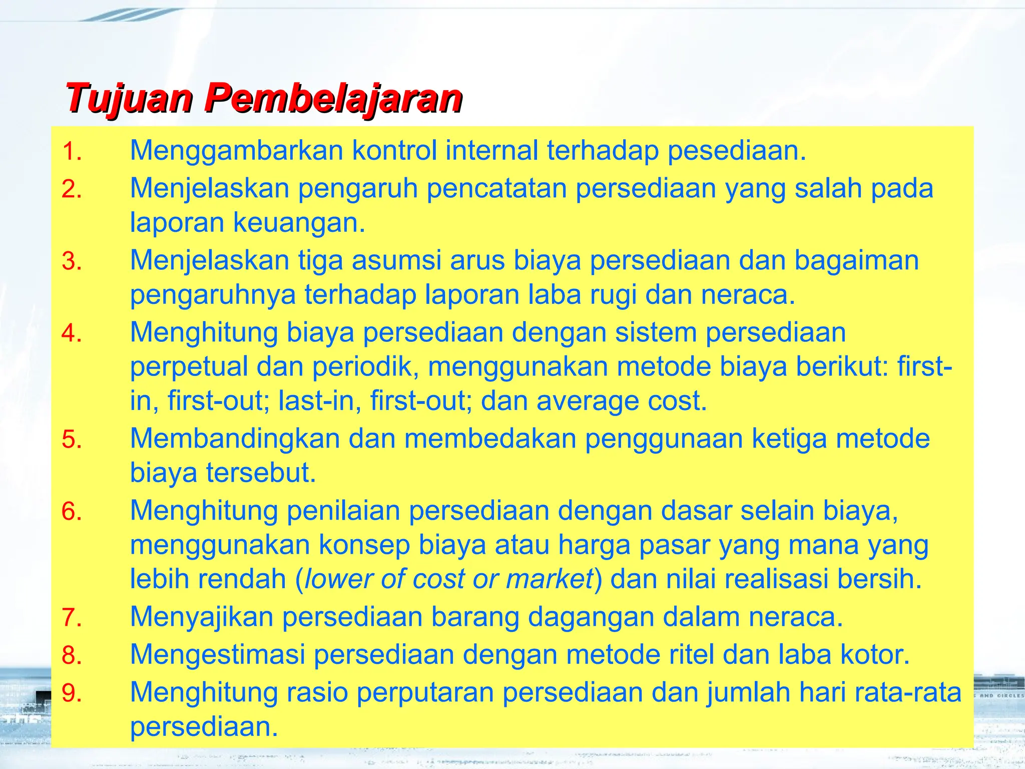 PRESENTASI MATERI MENGENAI PERSEDIAAN AKUNTANSI | PPT