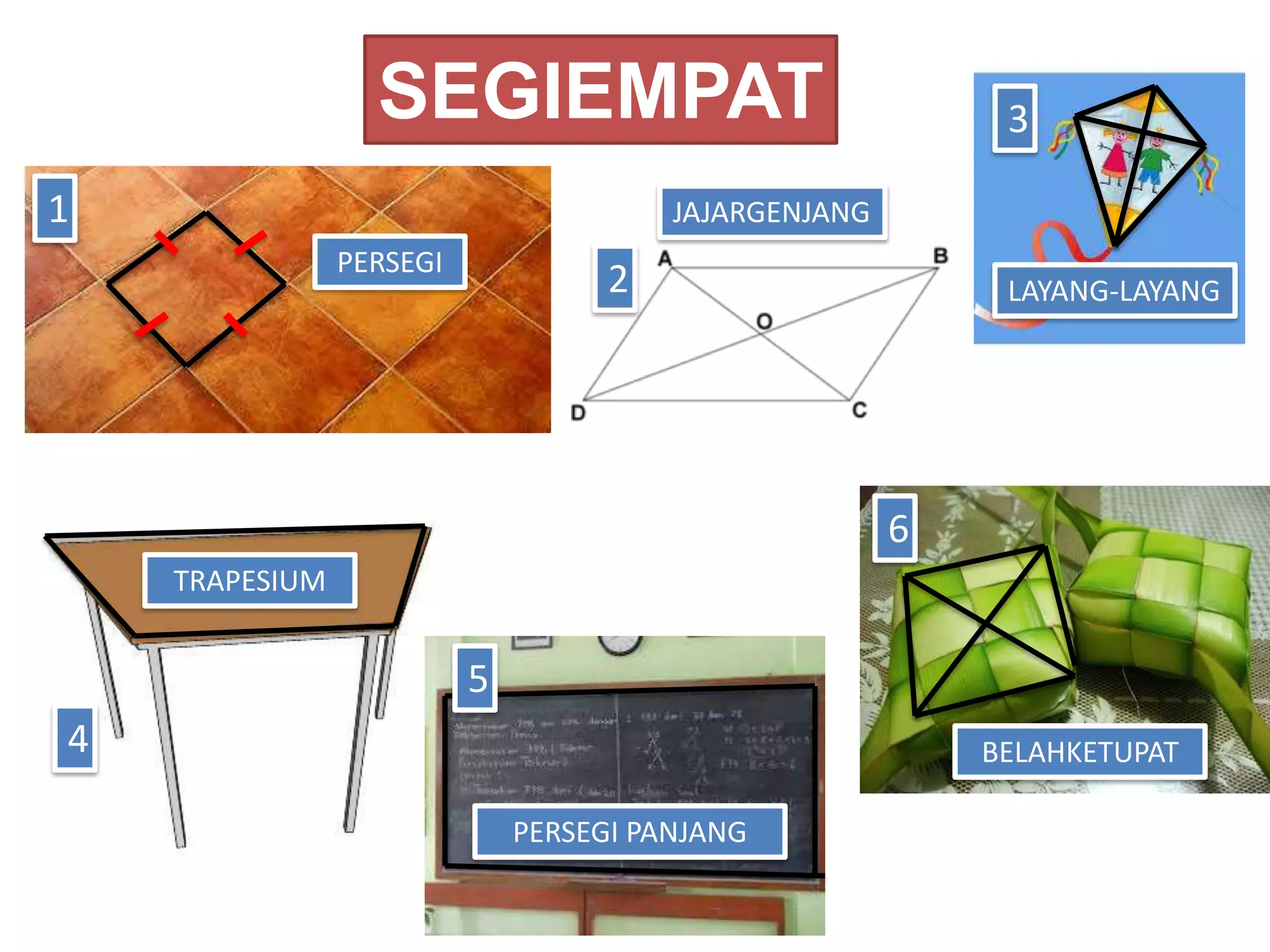 Persegi panjang dan persegi | PPTX