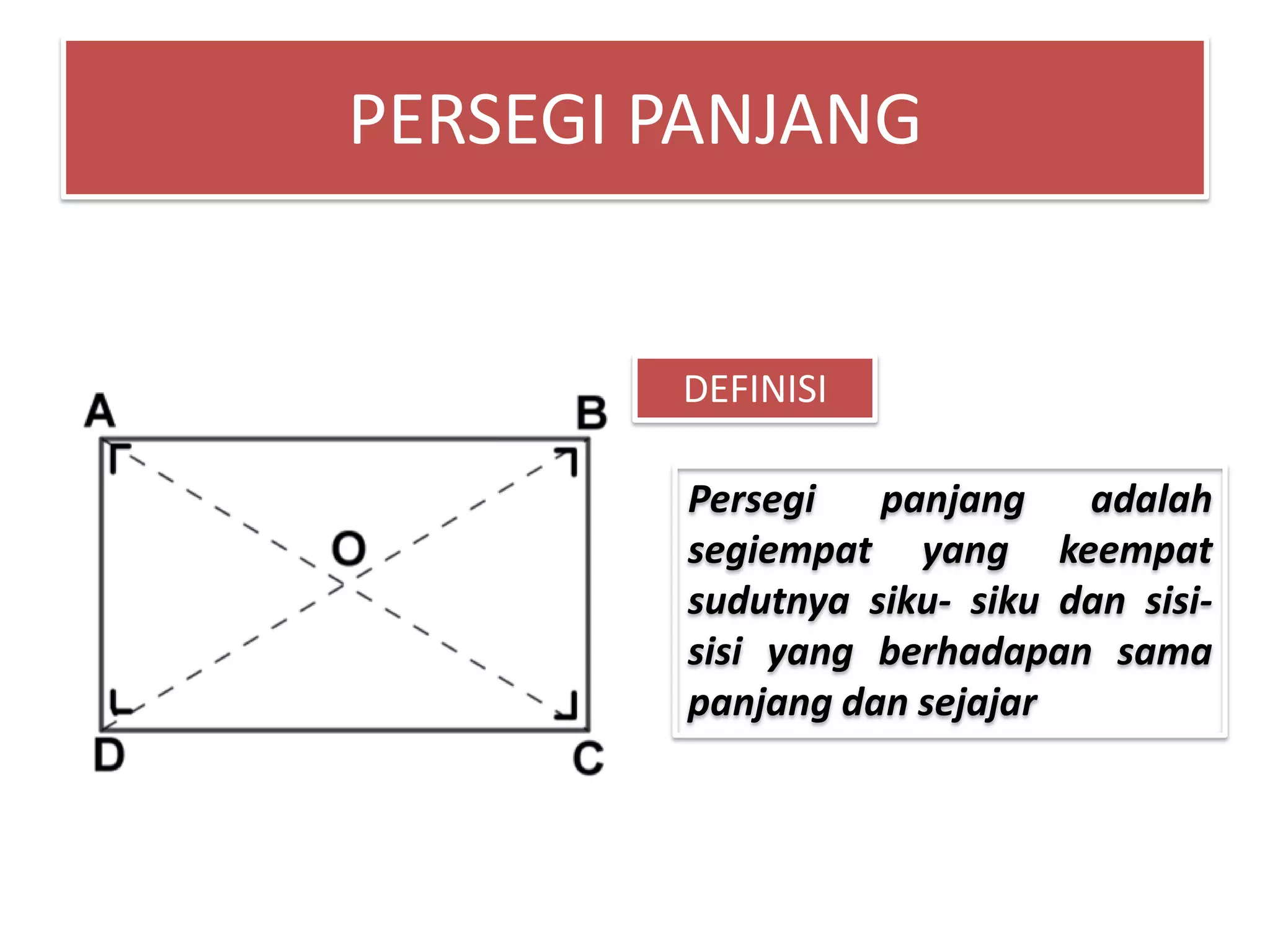 Persegi panjang dan persegi | PPTX