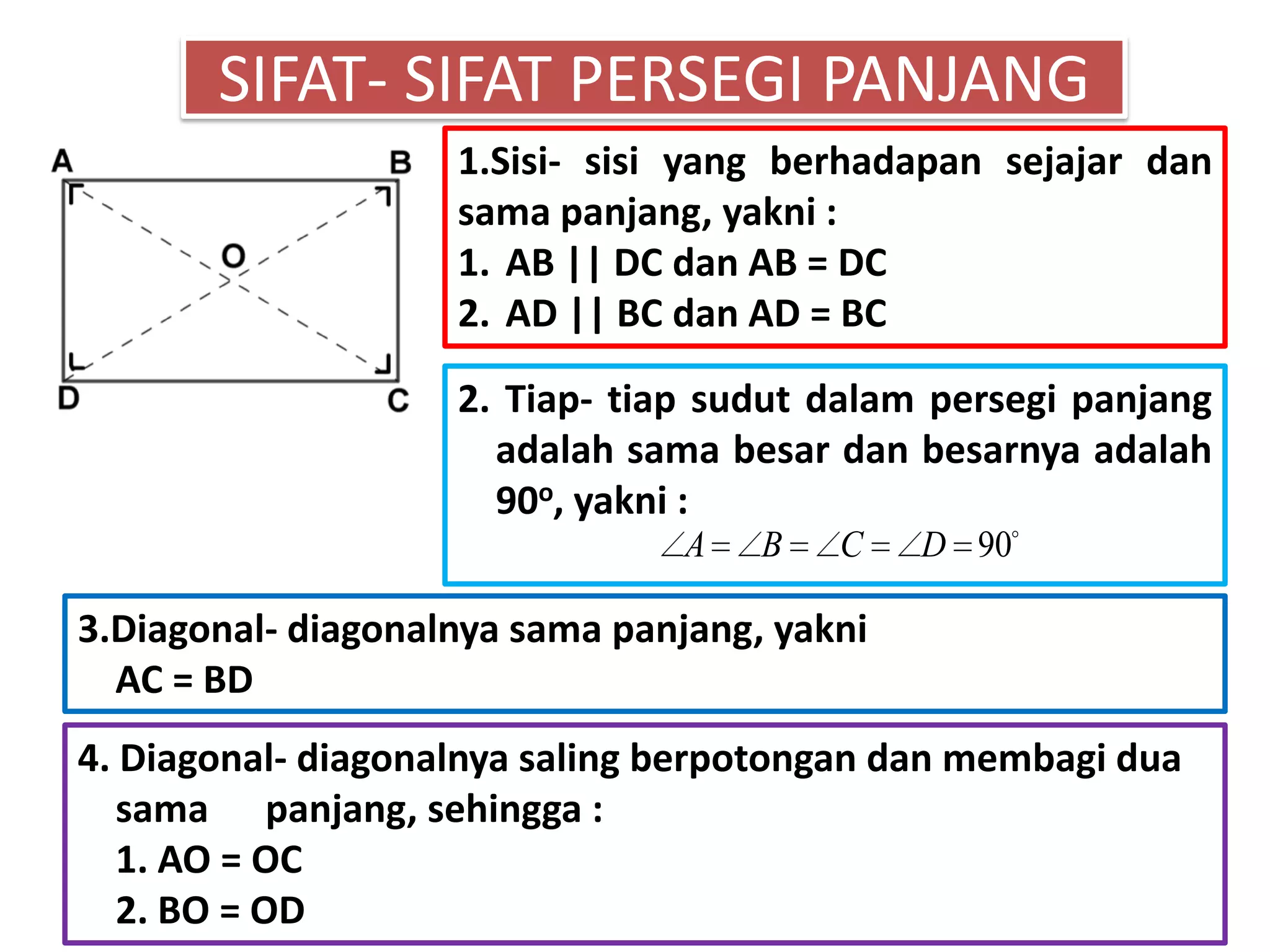 Persegi panjang dan persegi | PPTX