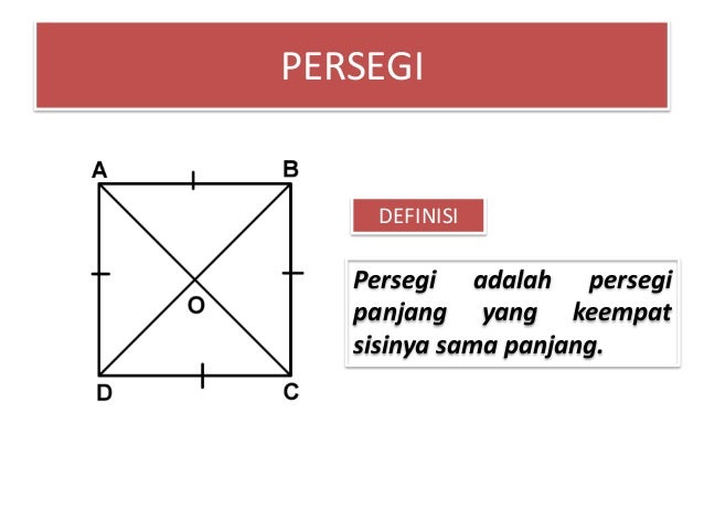 Persegi panjang dan persegi