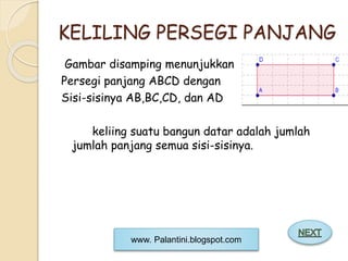 Persegi panjang | PPTX
