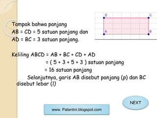 Persegi panjang | PPTX