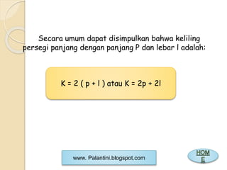 Persegi panjang | PPTX
