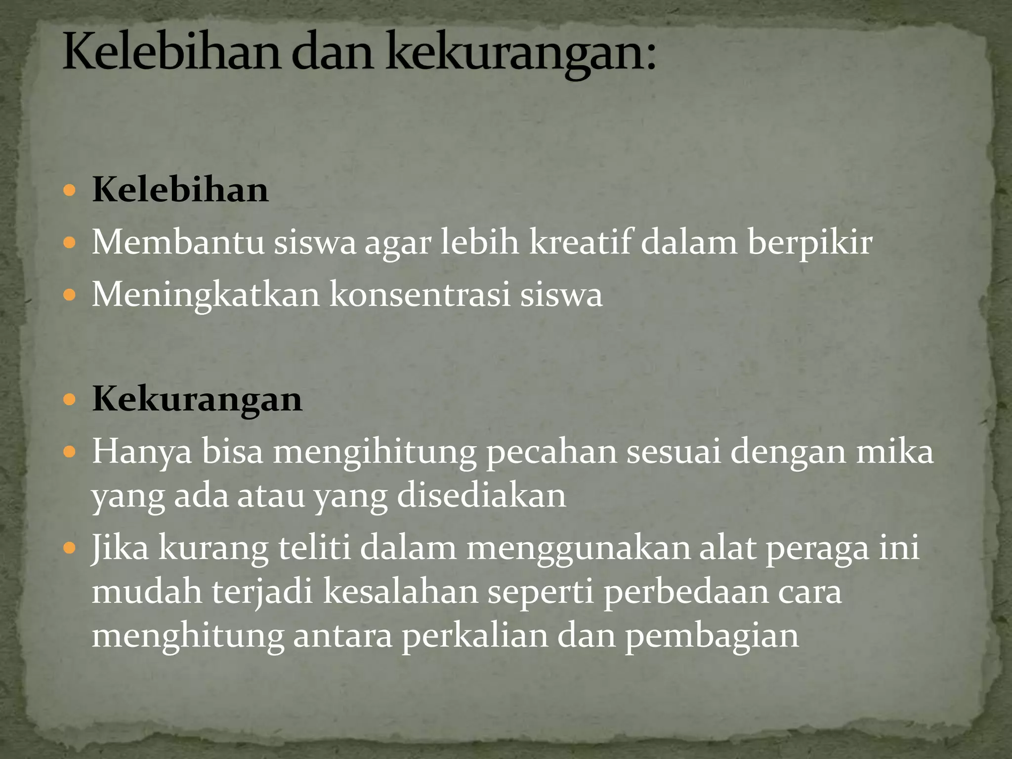 Persegi perkalian dan pembagian pecahan | PPTX