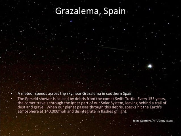 Perseid meteors | PPT