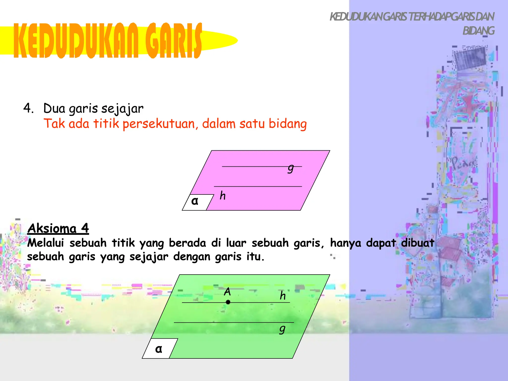 Menentukan kedudukan, jarak, dan besar sudut yang melibatkan titik ...