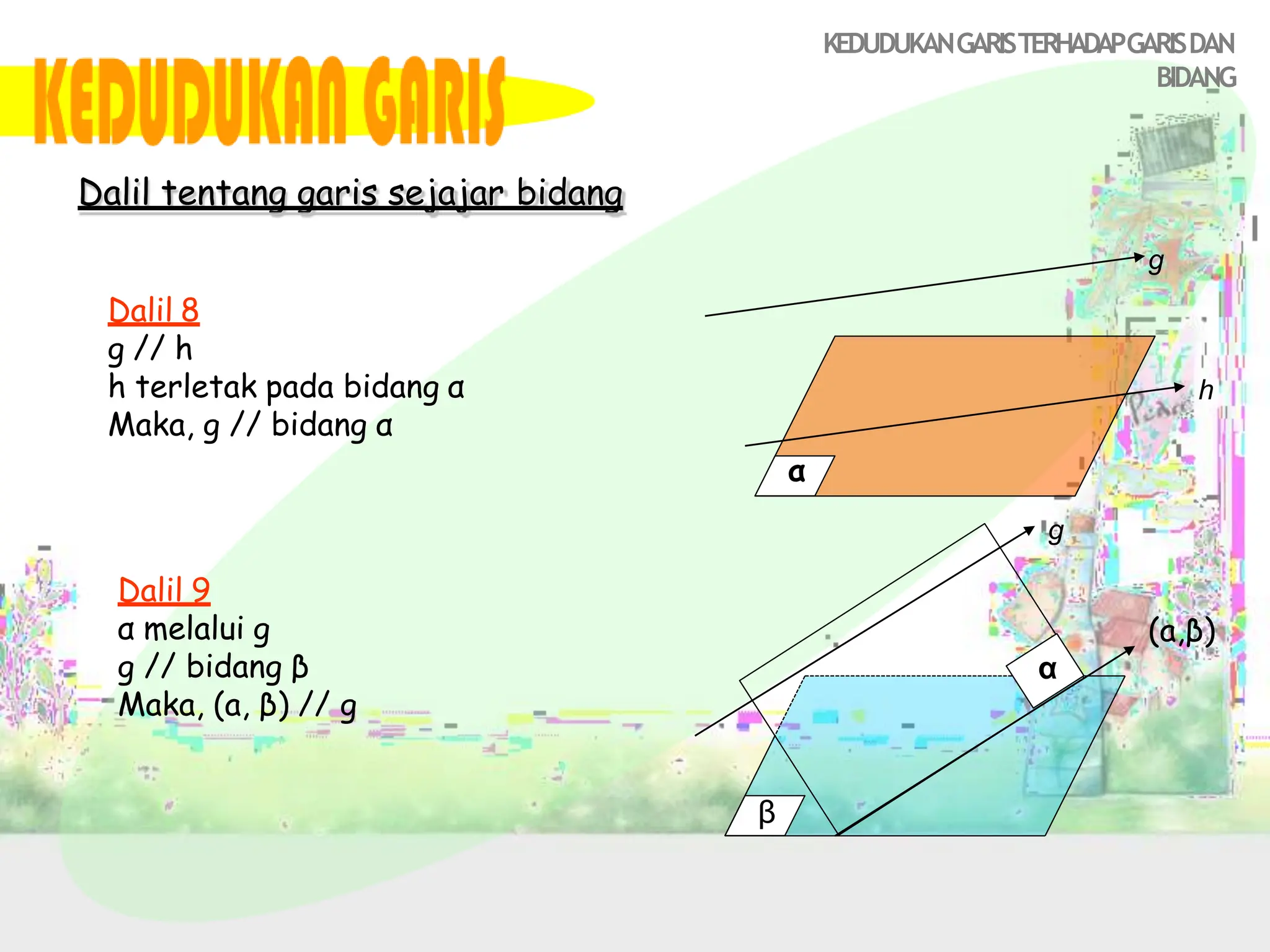 Menentukan kedudukan, jarak, dan besar sudut yang melibatkan titik ...