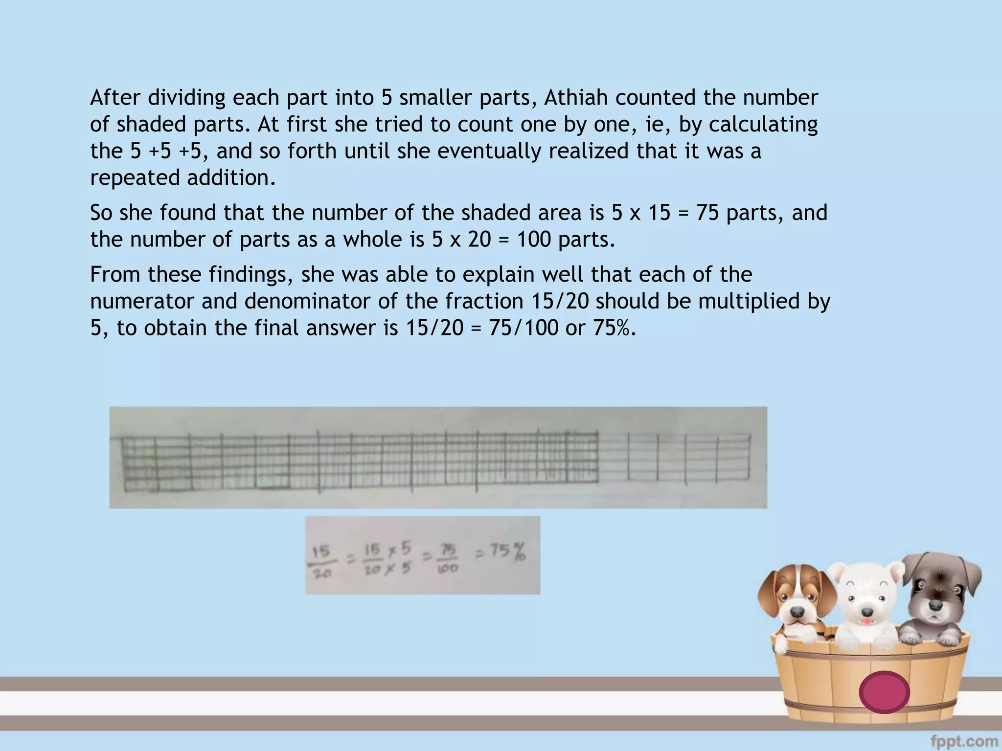 Analyzing Student' Answer in Solving Percentage Promblem | PPT