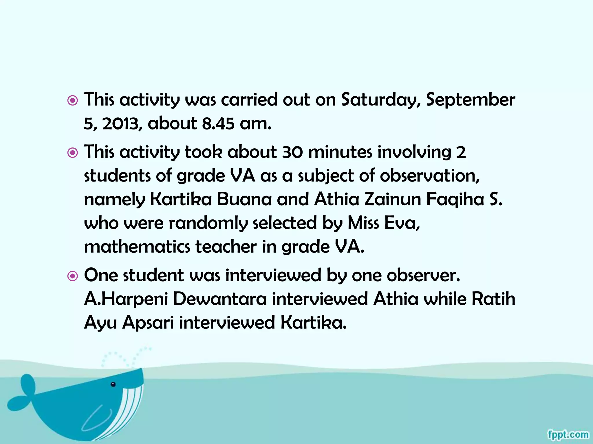 Analyzing Student' Answer in Solving Percentage Promblem | PPT