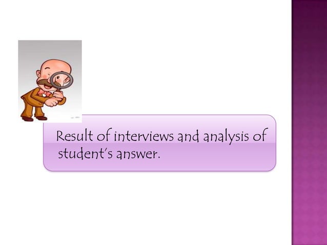 Analyzing Student' Answer in Solving Percentage Promblem | PPT