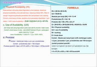 PERSENTASE_(alat dan kapasitas produksi alat).ppt