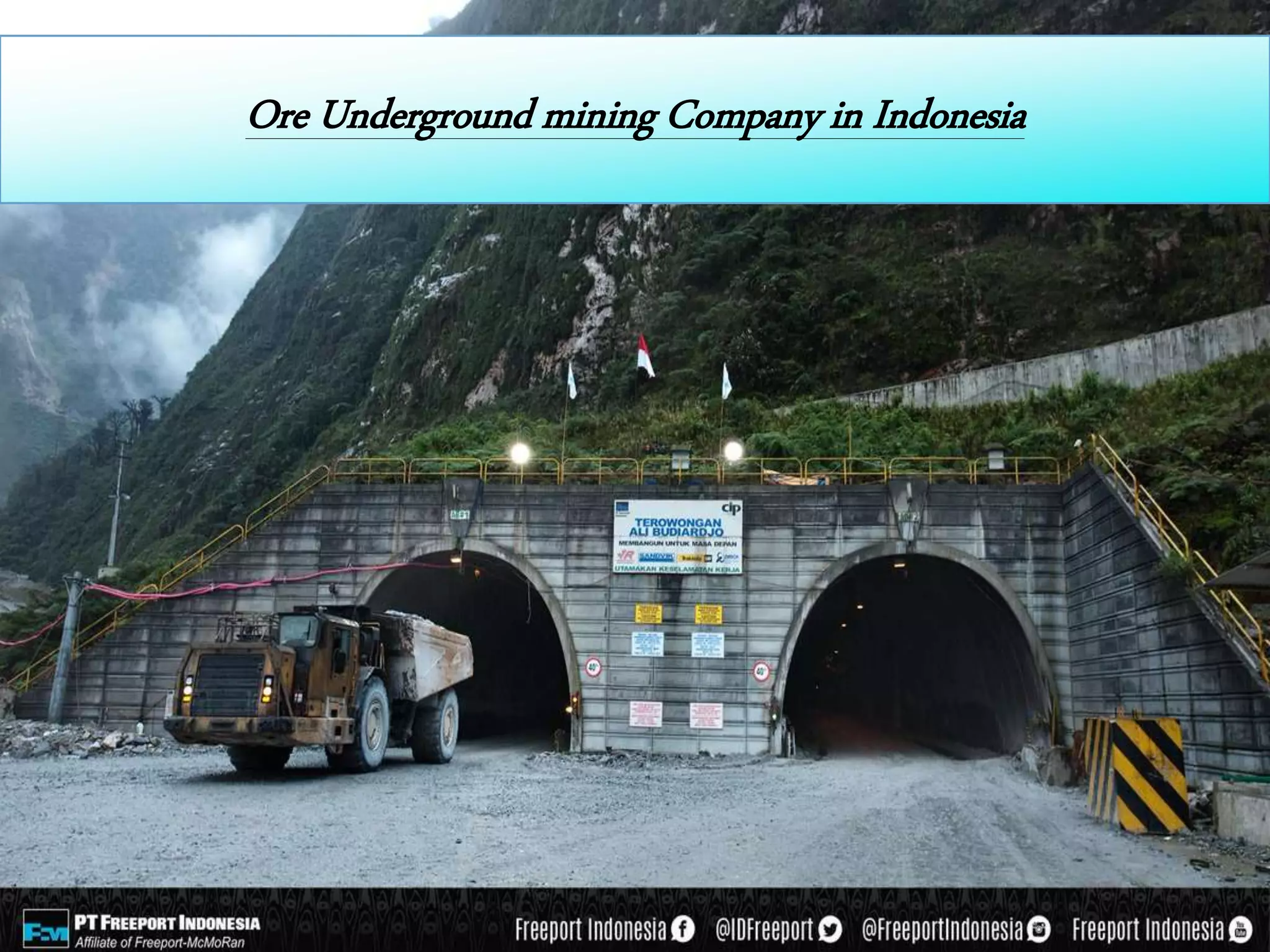 Persentase sistem penambangan underground mining in indonesia | PPT