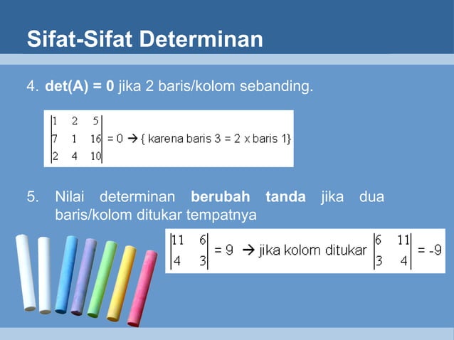Persentasi determinan | PPT