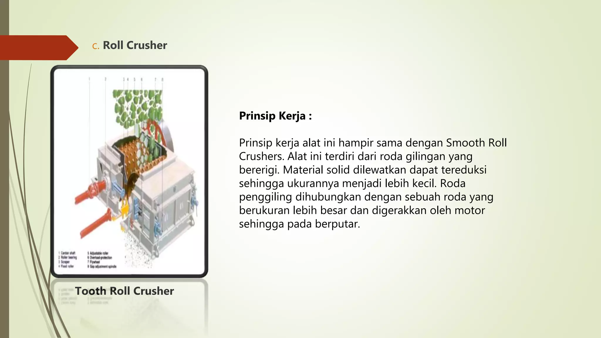 Persentasi Alat Industri Kimia (Size Reduction) | PPTX