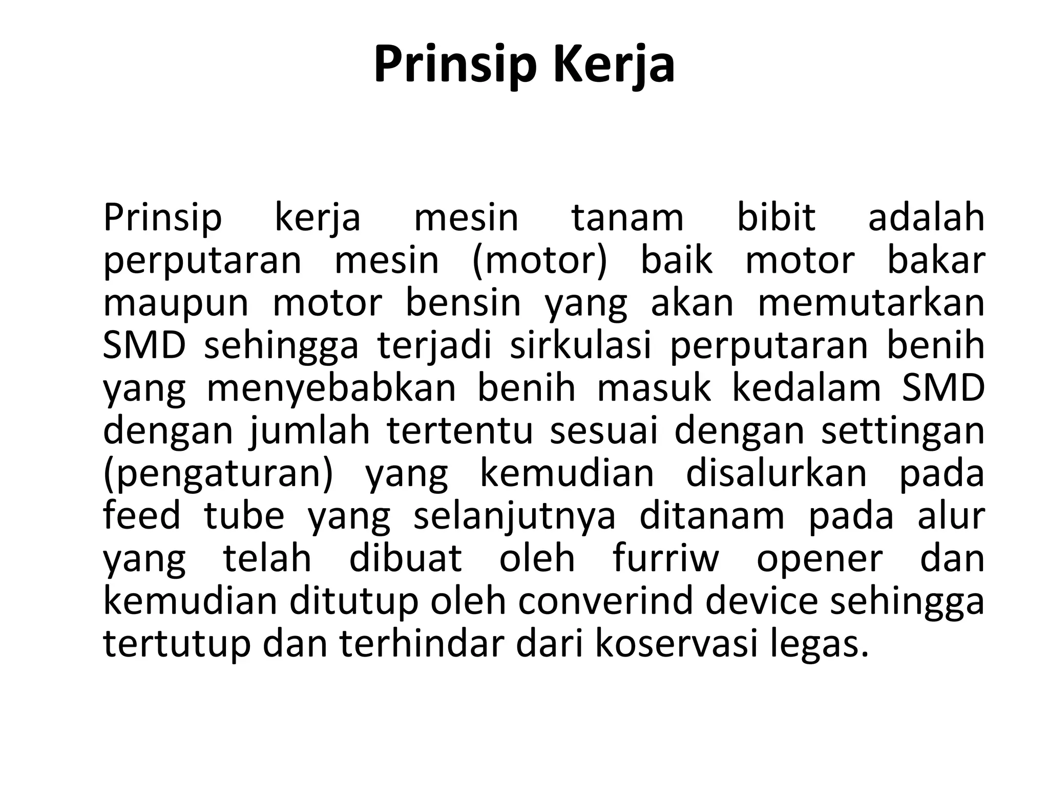 Persentasi alat tanam benih (seeder) | PPT