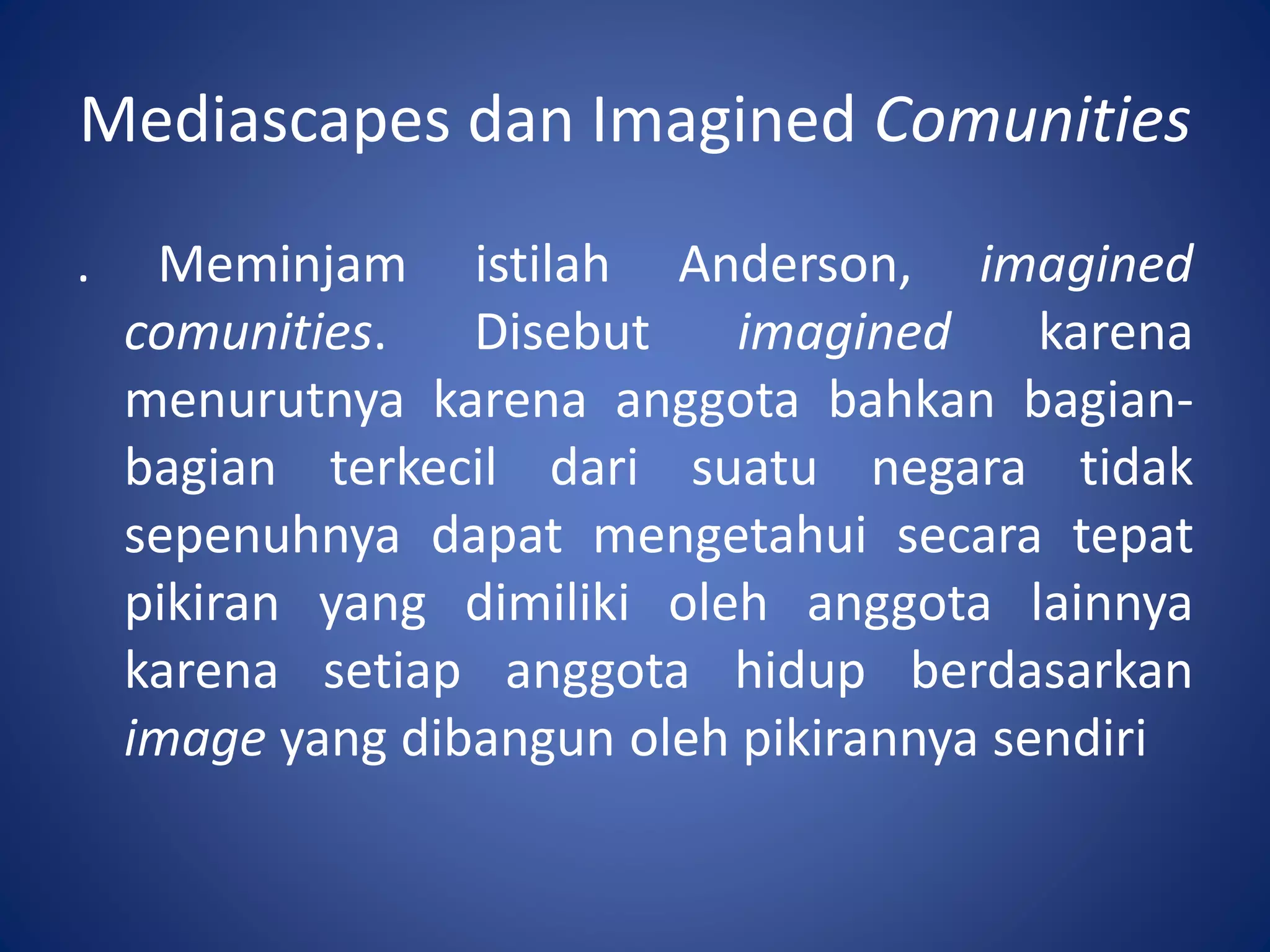 Masyarakat Jaringan | PPTX