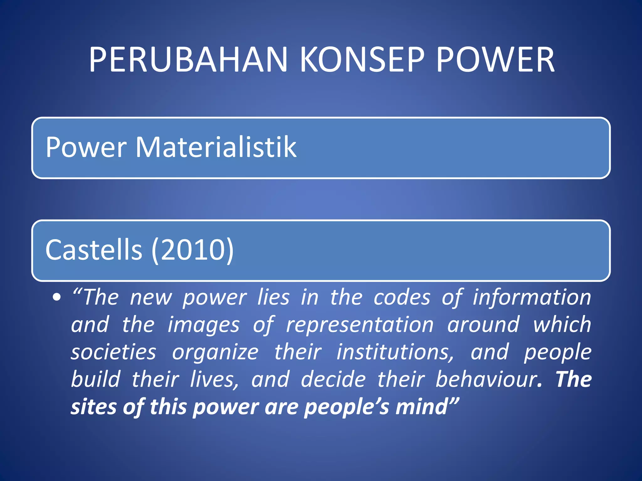 Masyarakat Jaringan | PPTX