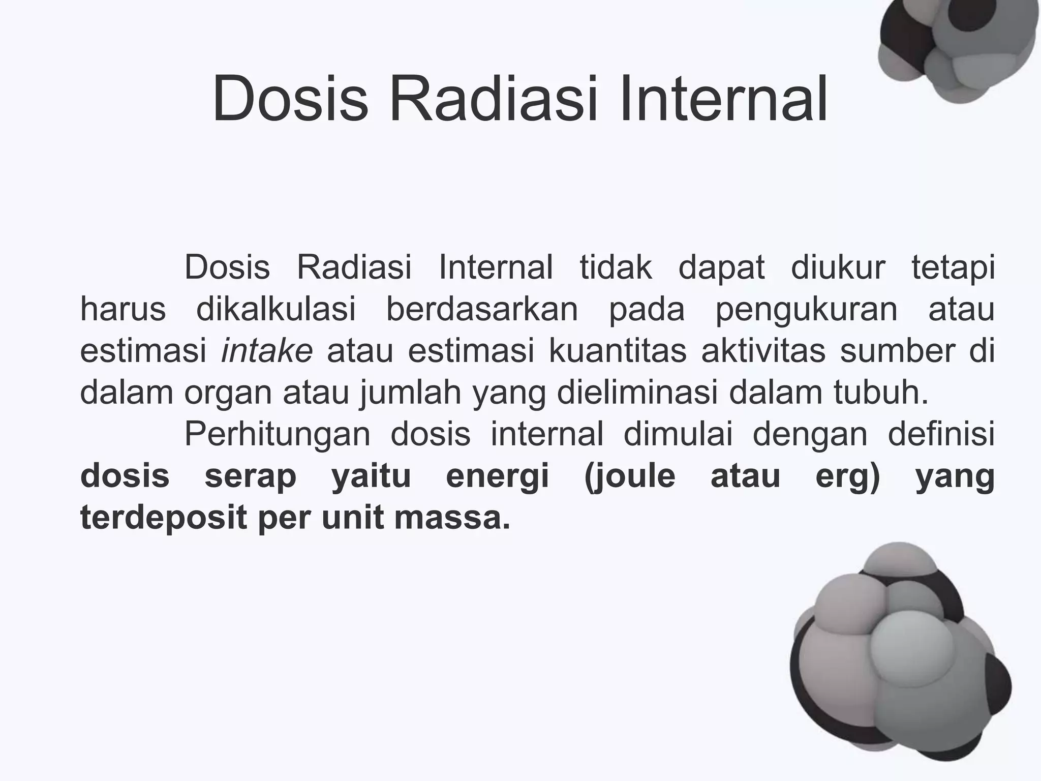 Dosimetry In Nuclear Medicine | PPTX