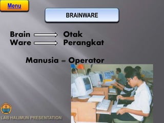 Persentasi komputer kelas 5 sdn halimun | PPTX