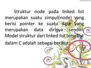 Persentasi linked list | PPT