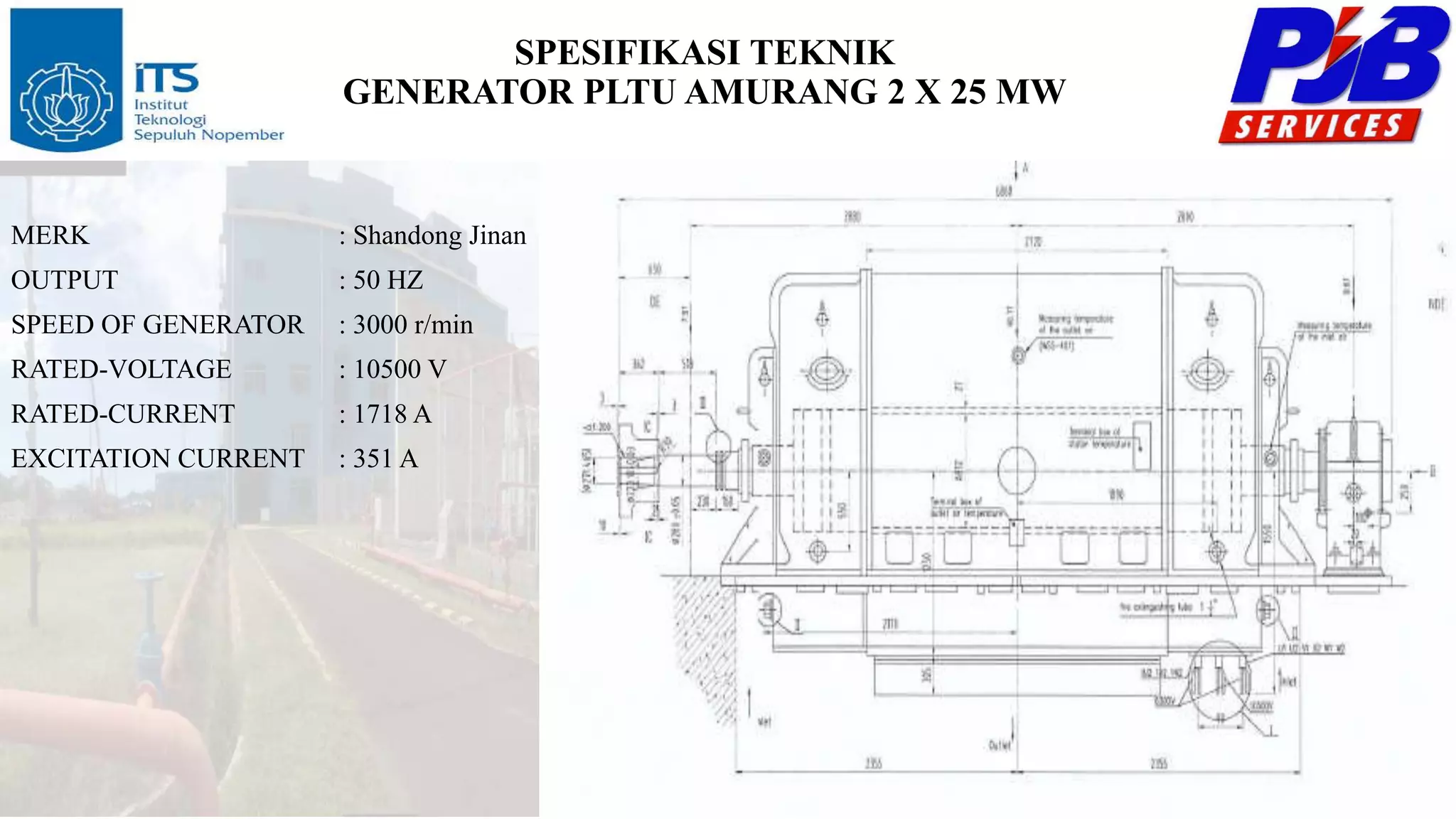 Analisa vibrasi Turbine-Generator unit 1 PLTU AMURANG 2x25MW | PPTX