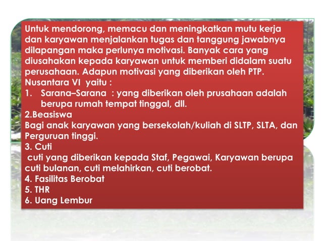 MANAJEMEN PERKEBUNAN KELAPA SAWIT | PPTX