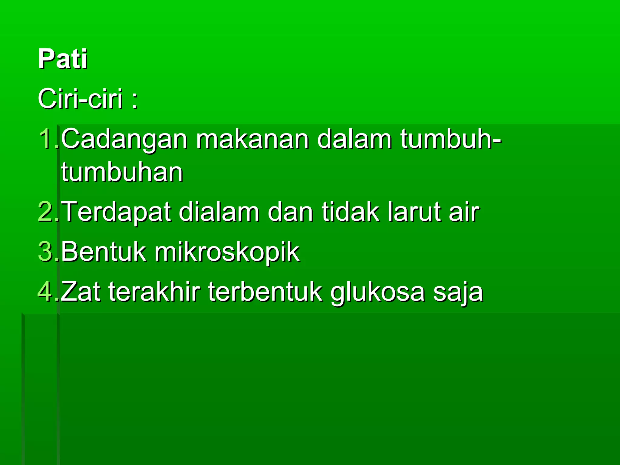 Presentasi Pencernaan Makanan (KARBOHIDRAT) | PPT