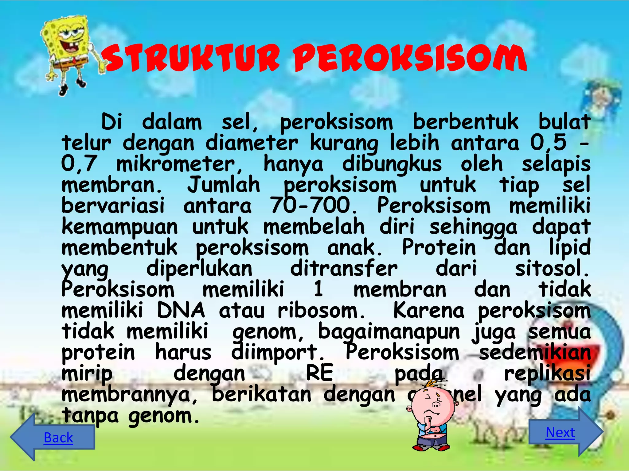 Persentasi peroksisom | PPTX