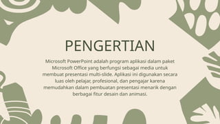Persentasi PPT mengenai sejarah, versi dan penggunaan | PPT