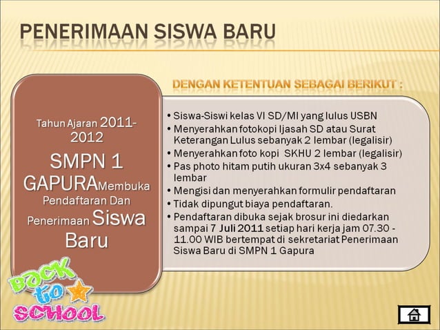 Persentasi profil sekolah | PPT