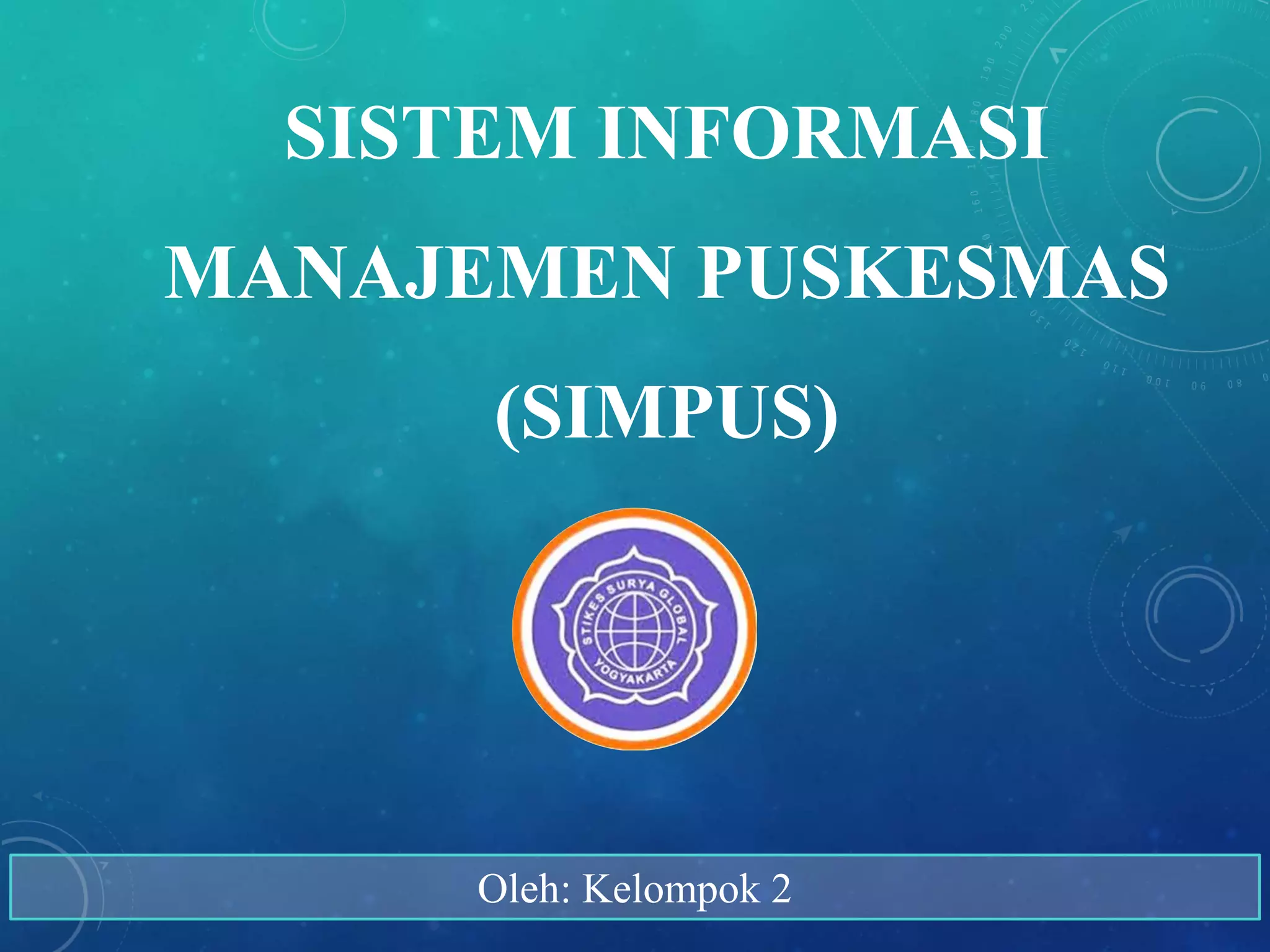 Persentasi SIK (SIMPUS) | PPTX