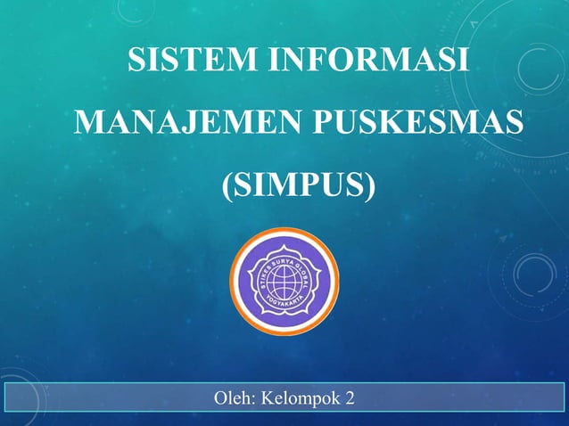 Persentasi SIK (SIMPUS) | PPTX