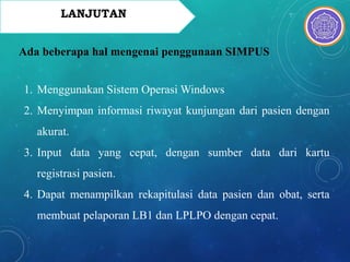 Persentasi SIK (SIMPUS) | PPTX