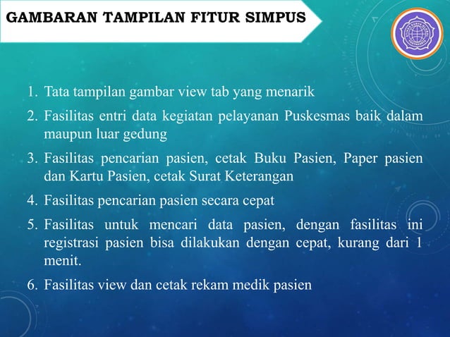 Persentasi SIK (SIMPUS) | PPTX