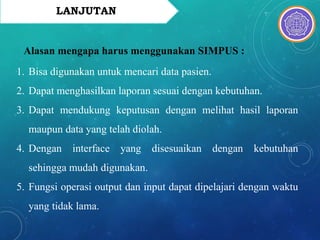 Persentasi SIK (SIMPUS) | PPTX