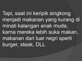 Persentasi singkong | PPTX