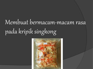 Persentasi singkong | PPTX