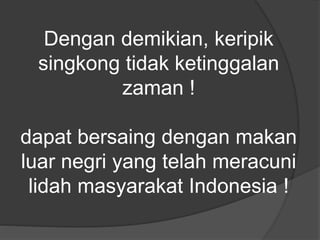 Persentasi singkong | PPTX