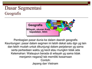 Segmentasi Pasar, Positioning dan Diferensiasi | PPT