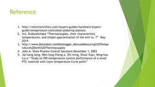 Temperature controlled Digital Soldering Station | PPTX