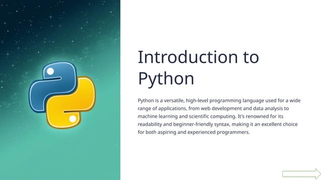 PERSENTATION-ONPYTHON 2025 updated python.pptx