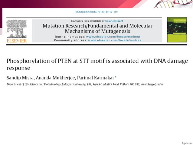 Mutation and DNA repair | PDF | Genetics | Science
