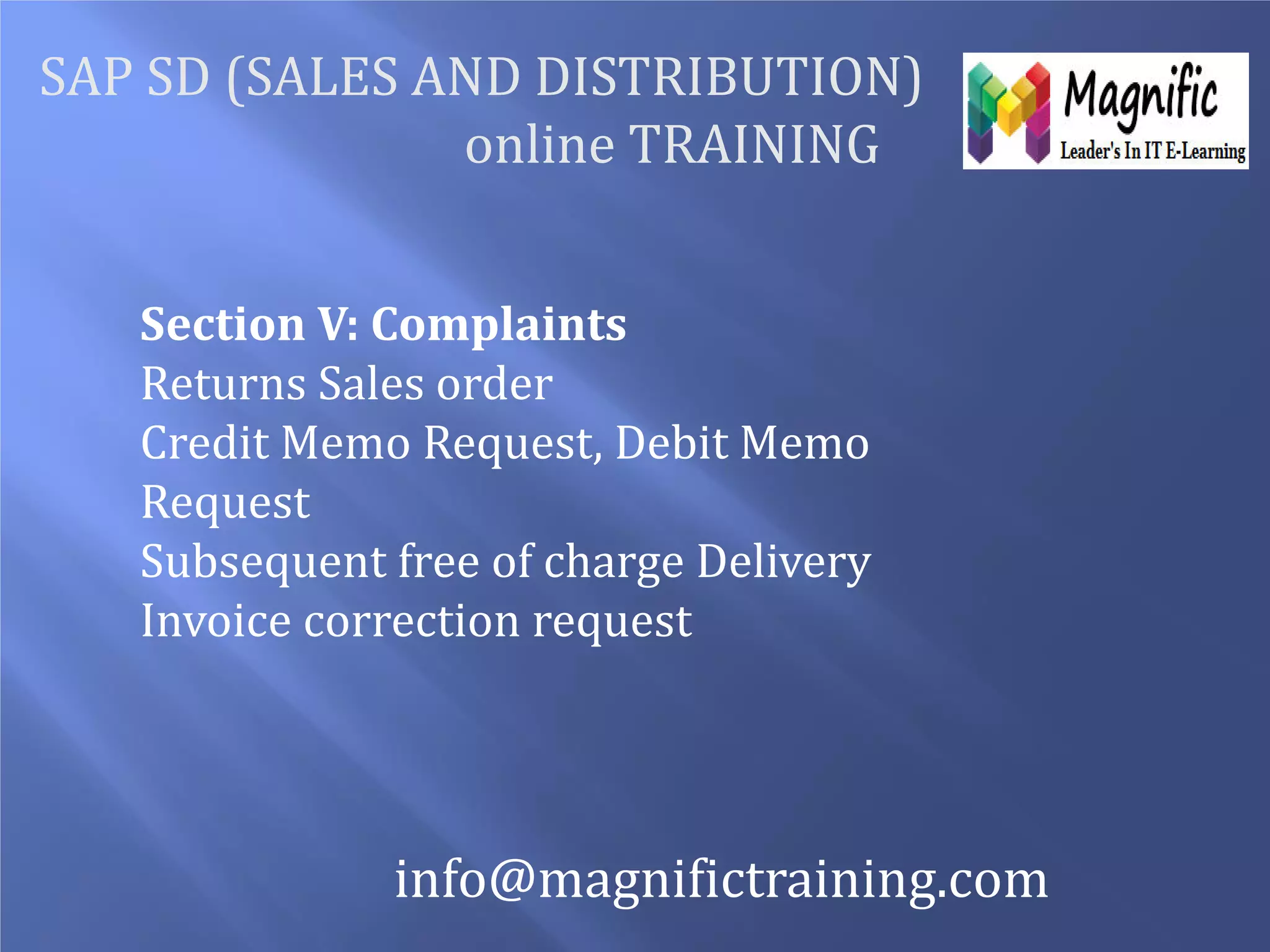 sap sales and distribution tutorial ppt | PDF