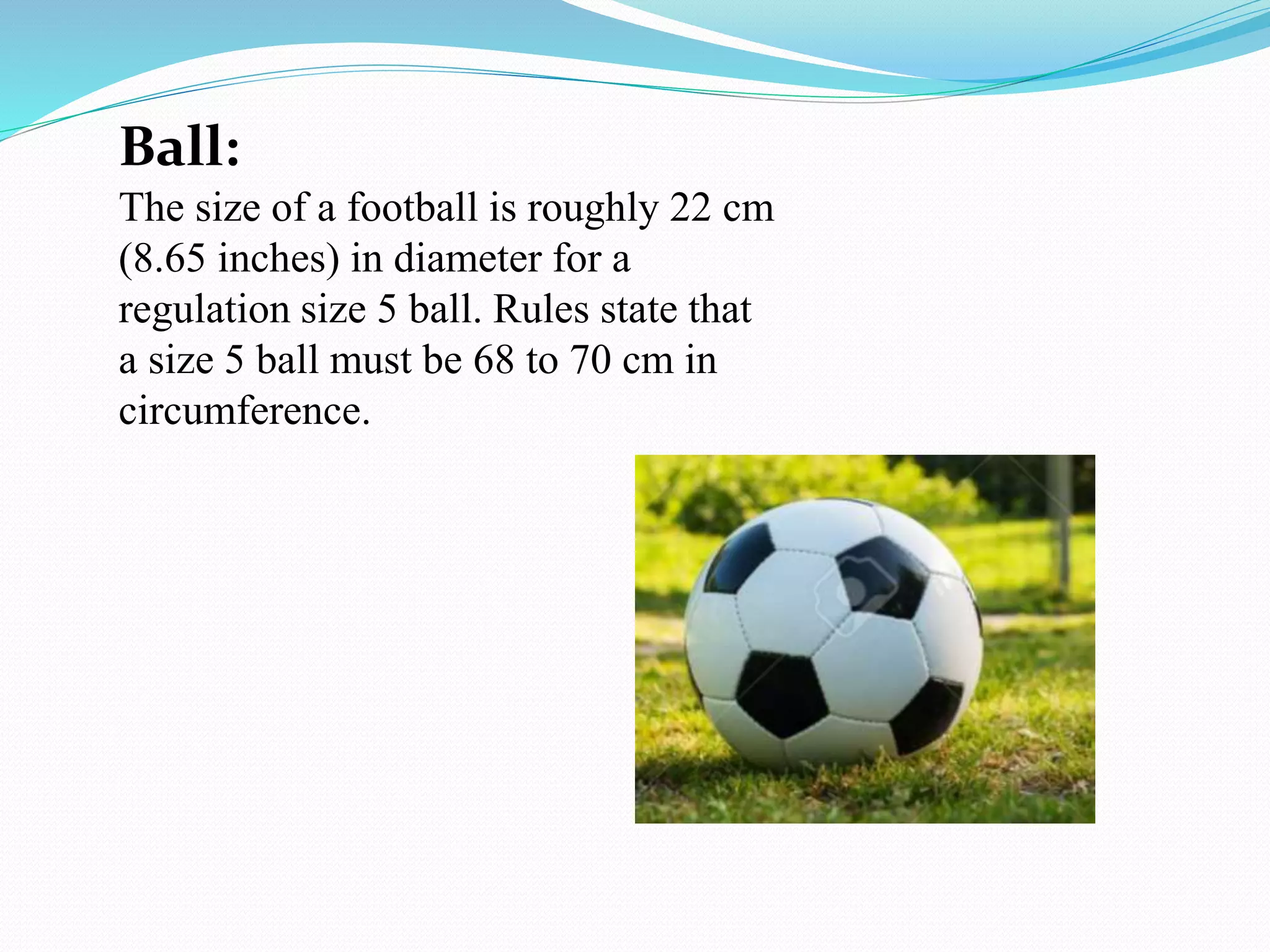 Persentation of football | PPTX