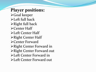 Persentation of football | PPTX