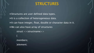 Persentation on c language | PPTX