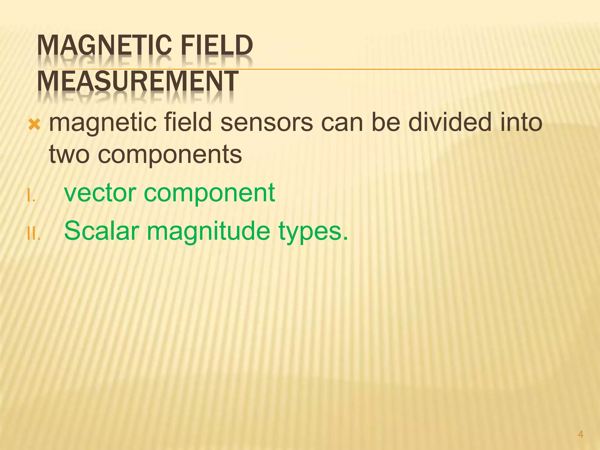 Persentation on magnetometer | PPTX